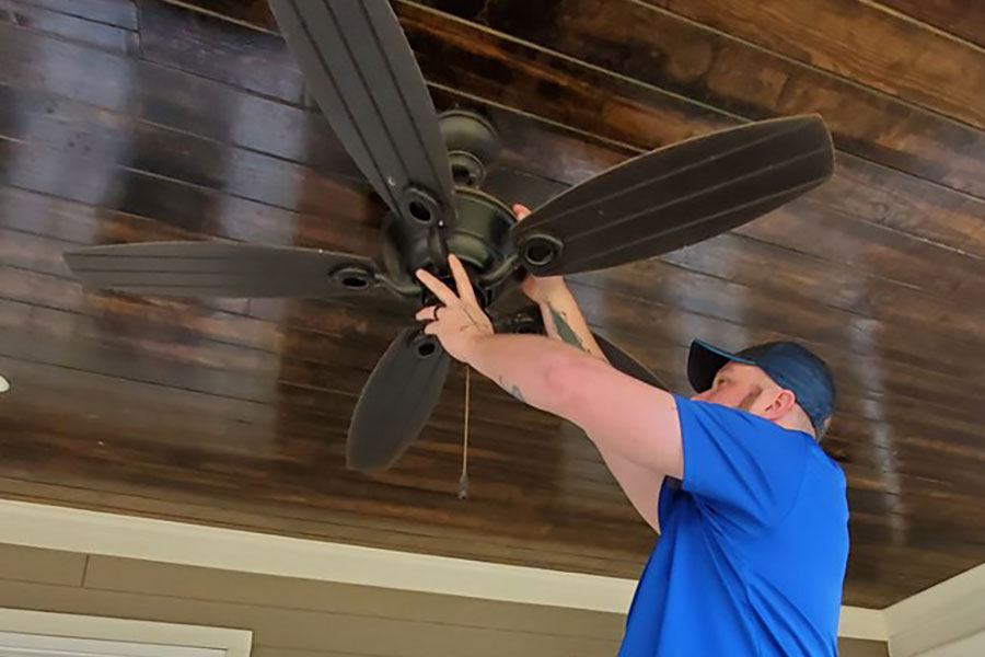 Ceiling Fan Installation in Raleigh, NC - 24/7 Service